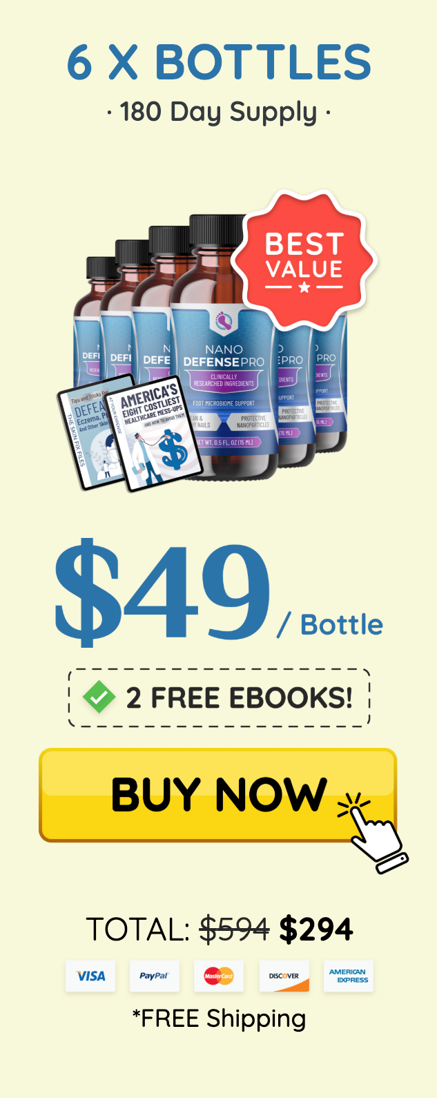 Nano Defense Pro ® | Official | Premium Skincare & Nail Health